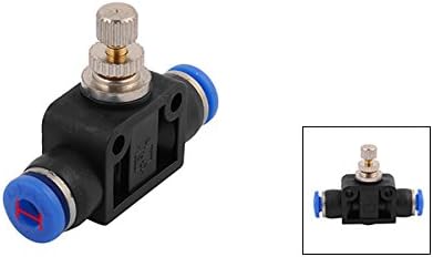 sourcingmap Tube Speed Control Quick Connector Pneumatic Push In ...
