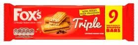 Fox's Triple Bars 10 Pack 225G : Amazon.co.uk: Grocery