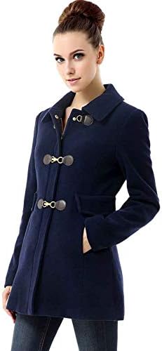 Amazon.com: BGSD Women Rory Wool Toggle Coat (Regular & Plus Size ...
