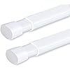 Amazon.com: 2 Pack Tension Rod Oval Spring Tension Curtain Rod ...
