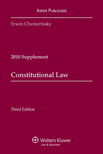 Amazon.com: Constitutional Law 2010 Case Supplement: 9780735590366 ...