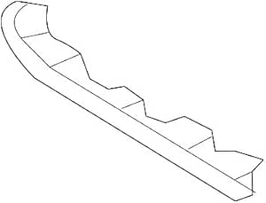 Amazon.com: Genuine Hyundai 86613-3X000 Bumper Mounting Bracket ...