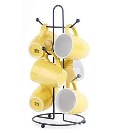 GETTABLE Collection Cup Stand Mug Holder Wrought Iron Heavy Quality Cup ...