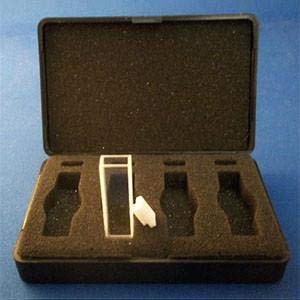 BUCK Scientific 1-I-5 Type 1 Infrasil (IR Quartz) Cuvette Path Length ...