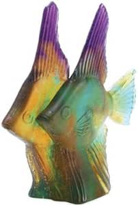Amazon.com: Daum Glass Pair of Fish : Home & Kitchen