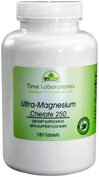 Ultra Mag Chelate 250 Comprimidos (180) - Magnésio + Ulmeiro Deslizante ...