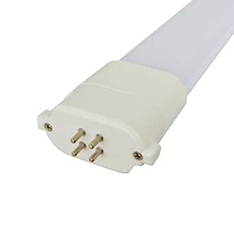 Amazon.co.jp: 高輝度LED蛍光灯 FHP32EN-L LED 電球色3000K HFツイン1 GY10Q-9高周波点FHP32W形代替 兼用口金GY10QでFPL36,FPL32 ...