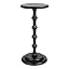 Creative Co-Op Ergo Pedestal Cocktail Side Table, Black : Amazon.co.uk ...
