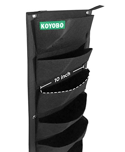 KOYOBO | Vertical Garden | Vertical Hanging Planter, 7 Pocket Vertical ...