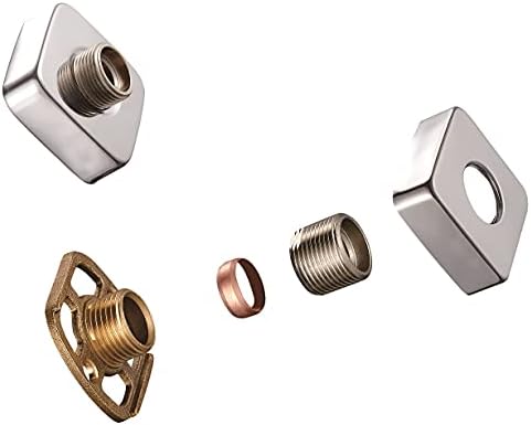 Thermostatic Shower Bar Mixer Valve 3/4" Square Or Round Brass Fast ...