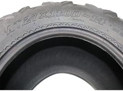Amazon.com: MERXENG ATV UTV All-Terrain Tires 27X11.00-14 Set of 2, 6 ...