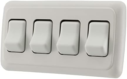 Amazon.com: American Technology Components Quad SPST On-Off Switch with ...