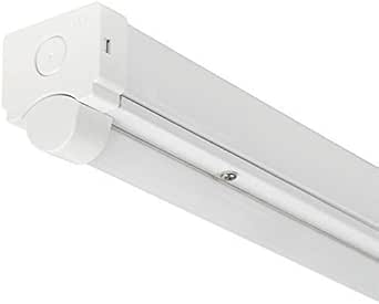 6Ft 65w Twin LED Batten Fitting - 4000k Cool White - IP20 Indoor Use ...