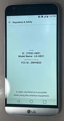 LG G5 - 32GB (Silver) LG-H831 Unlocked : Amazon.ca: Electronics