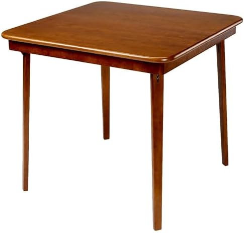 Stakmore Straight Edge Folding Card Table Finish, Fruitwood : Amazon.ca ...
