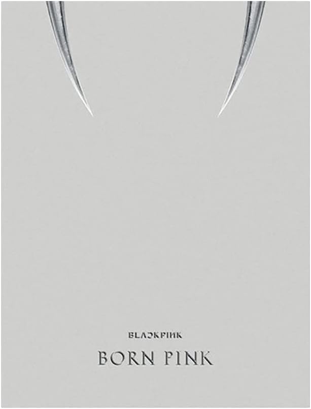 BLACKPINK - [BORN PINK BOX SET ver.] (GRAY Version) 2nd Album CD+Photobook+Envelope+Lyrics Paper ...