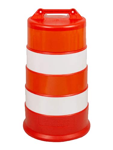 Channelizer Drum, w/4-6" Bands Diamond Grade, No Base, OWOW: Amazon.com ...