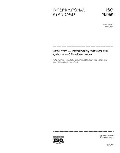 ISO 10088:2001, Small craft - Permanently installed fuel systems and ...