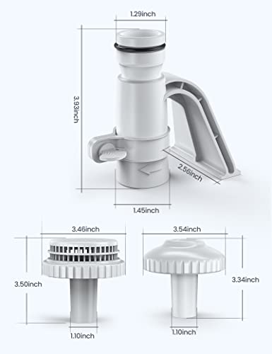 Snapklik.com : POOLHACKER Above Ground Swimming Pool Filter Part Kit Set