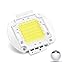 Amazon.co.jp: Chanzon ハイパワー LED チップ 50W ホワイト (6000K-6500K / 1500mA / DC ...