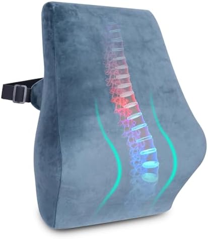 Amazon.com: Keemall Lumbar Pillow Back Cushion Inflatable - Lumbar ...