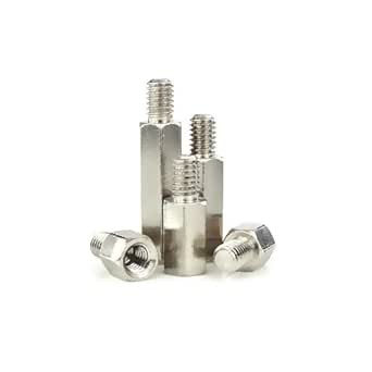 Single-Headed Hexagonal Copper Column Screws M3 M4*4/5/6/7/8/9/10/11/12 ...