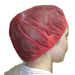 Red Bouffant Caps, 21", Bagged, 1000/case: Science Lab Caps: Amazon.com ...