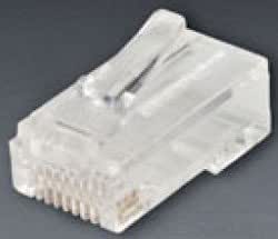 Amazon.com : Leviton 47613-EZR RJ-45 Category 5e EZ Style Plug ...