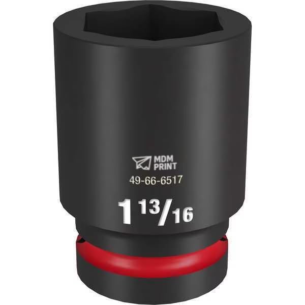 Impact Duty 1" Drive 1-13/16" Deep Well 6 Point Impact Socket : Amazon ...