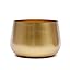 Olly & Rose Large Gold Plant Pot - Metal Plant Pots Indoor Planter 28cm ...