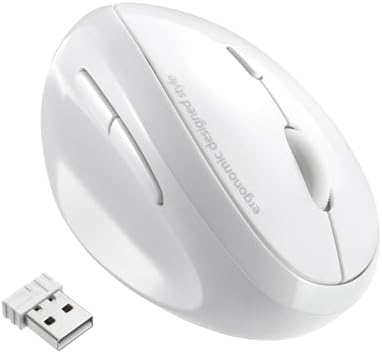 Amazon.com: SANWA 2.4G Wireless Left Handed Mouse, Ergonomic Left Hand ...