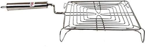 Buy Nexxa Stainless Steel Square Roti Grill Papad Grill Roti Jali ...