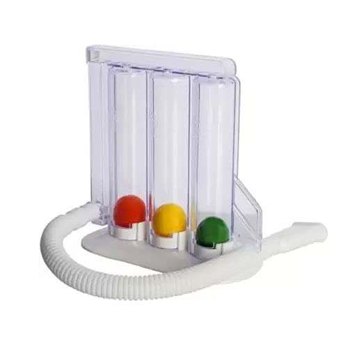 Newest Breathing Exercise Respirometer Lung Exerciser Washable Hygienic ...