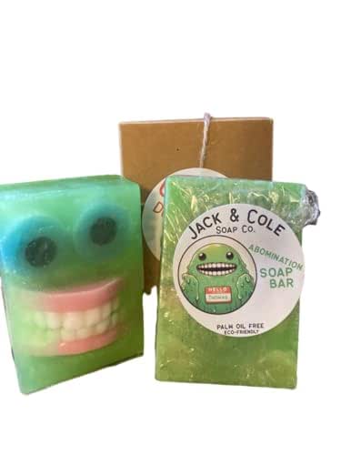 Amazon.com: Monster abomination slime soap bar Halloween or just weird ...