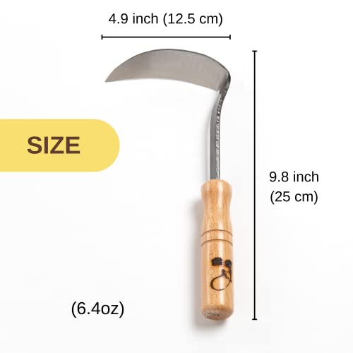 nascom Japanese Gardening Tool Hand Weeder Kana Hoe Made in Japan ...