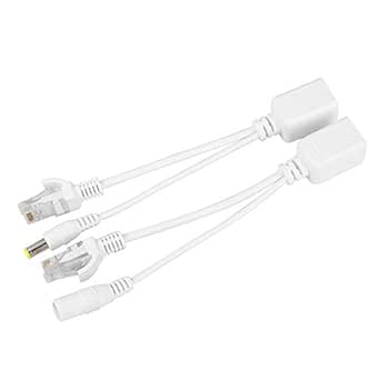 POE Adaptor Cable, 10 Pair Power Over Ethernet Cable, for Household ...