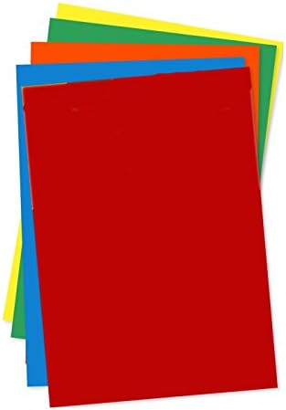 10 Colours, A4 120gsm Coloured Art Paper - Assorted Pack, 100 sheets ...