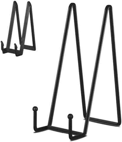 Amazon.com: Easel Display Stand Plate Holder - Large Plate Stands for ...
