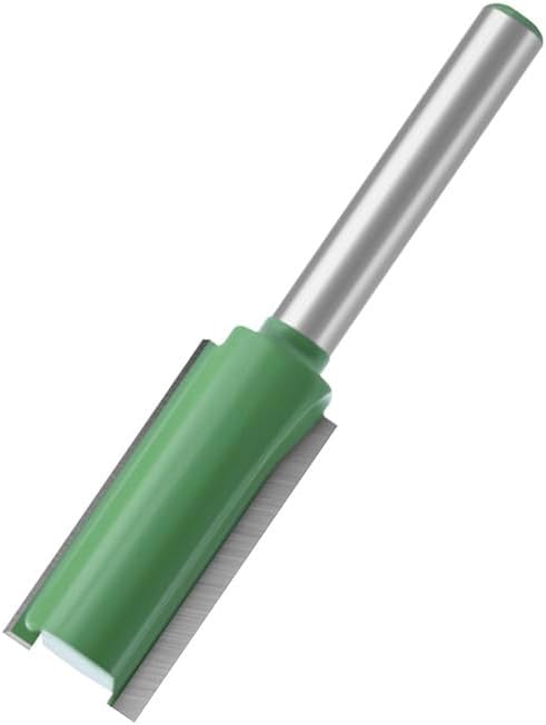 Trend CraftPro Straight Two Flute Router Cutter Bit, 1/4 Inch Shank ...