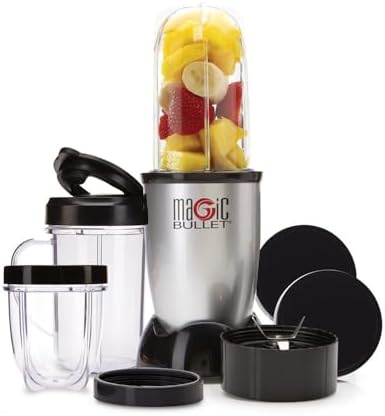 Amazon.com: Magic Bullet Deluxe Upgrade Kit, Black, 12-Ounce Food ...