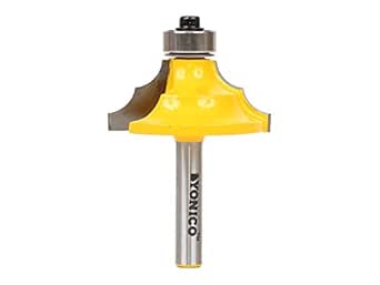 YONICO Router Bits Edge Forming Double Roundover 1/2-Inch 1/4-Inch ...