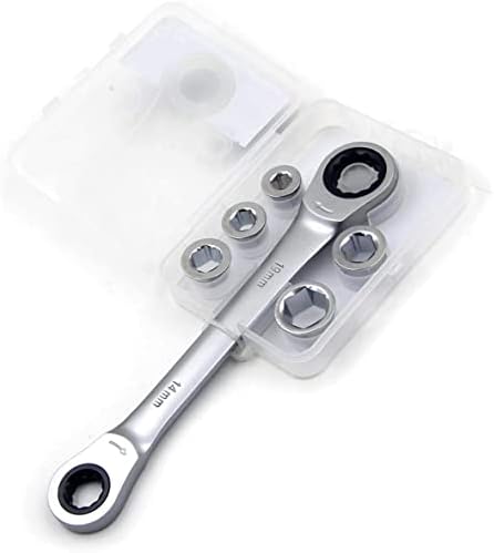 Bosch Professional 10 Pieces Ratchet Spanner Set (10 Sizes, 8-19 mm ...