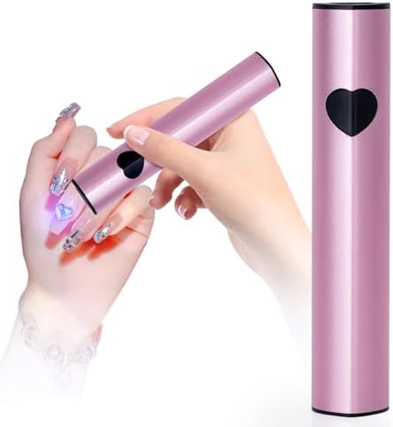 10W Handheld UV Light for Gel Nails Mini Nail Lamp with USB ...