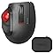 Amazon.com: ELECOM Bitra Small Travel Trackball Mouse with Case, 2.4Ghz ...