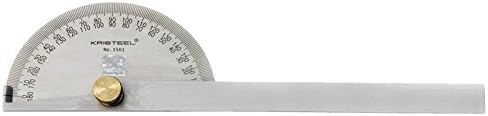 KRISTEEL | Degree Protractor (D Head) [Pack of 2] : Amazon.in ...
