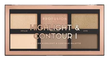 Amazon.com : Profusion Cosmetics Mini Artistry Highlight & Contour I ...
