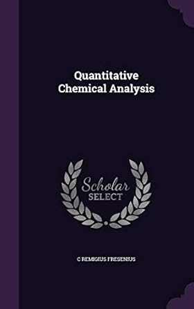 Quantitative Chemical Analysis: 9781341011993: Books - Amazon.ca