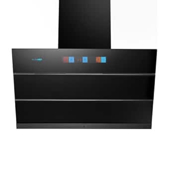 BLOWHOT LEIA L BAC MS Chimney with Installation: 90cm, 1,600 m³/h Power, BRUSHLESS DC MOTOR, 9 ...