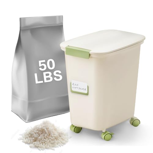 Rice Dispenser 50 lbs: Best Picks for Large Families