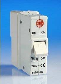 Wylex B6 - 6 Amp Plug-In Type B MCB with Plastic Base : Amazon.co.uk ...